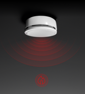 2-Way Wireless Smoke & Heat Detector - RISCO