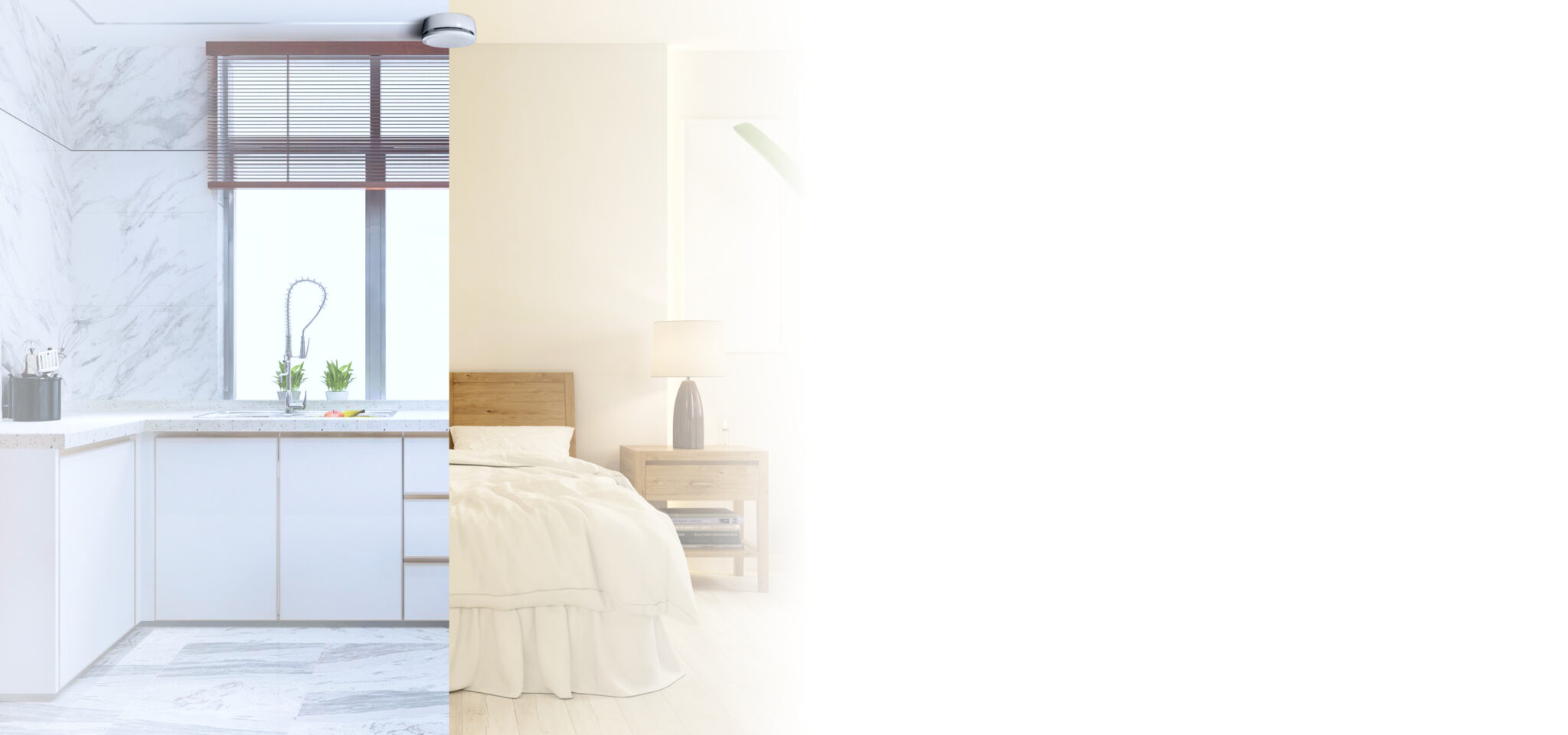 2-Way Wireless Smoke & Heat Detector - RISCO