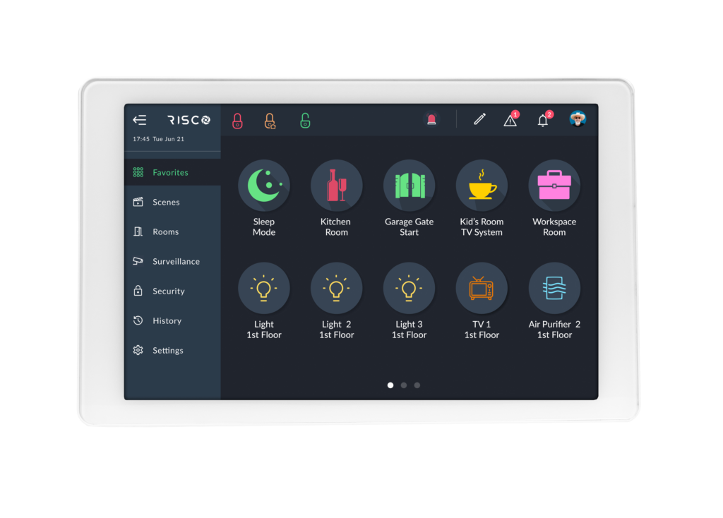 RisControl - Smart Home Controller - RISCO