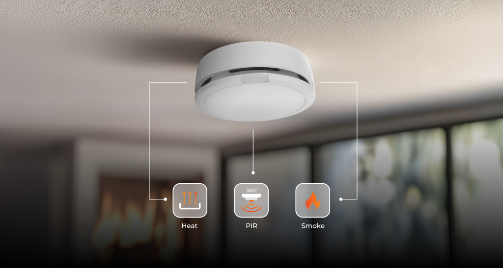 Protect Your Home with the Wireless LuNAR FireWatch Detector - RISCO